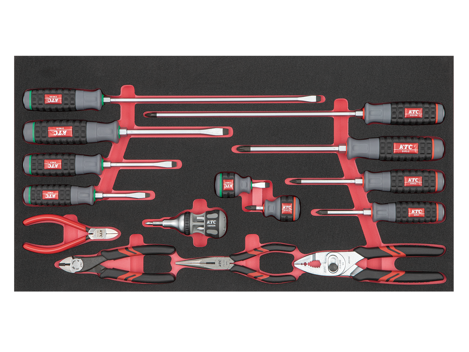 工具セット（ローラーキャビネットタイプ）[235点] | KTCツールオフィシャルサイト